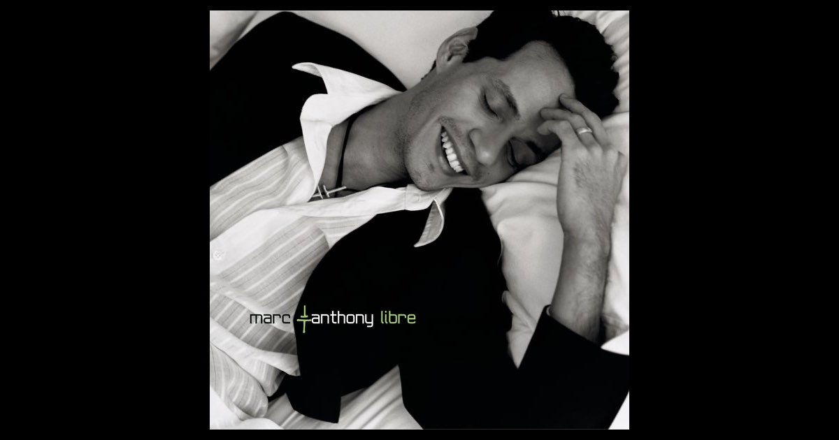 Libre” álbum de Marc Anthony en Apple Music