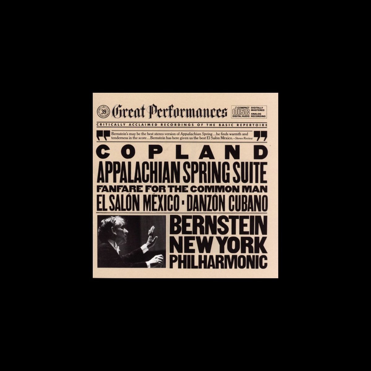 ‎Great Performances - Bernstein Conducts Copland - Album by Leonard ...