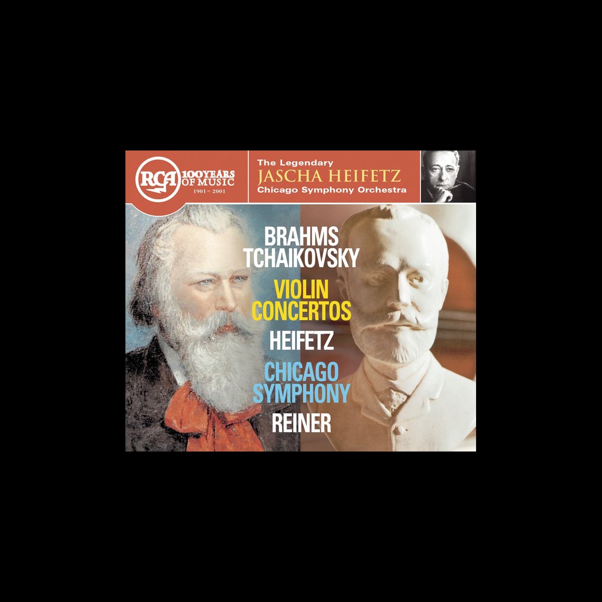 Tchaikovsky & Brahms: Violin Concertos》- 弗里茨 · 莱纳 & 芝加哥交响乐团的专辑 - Apple ...