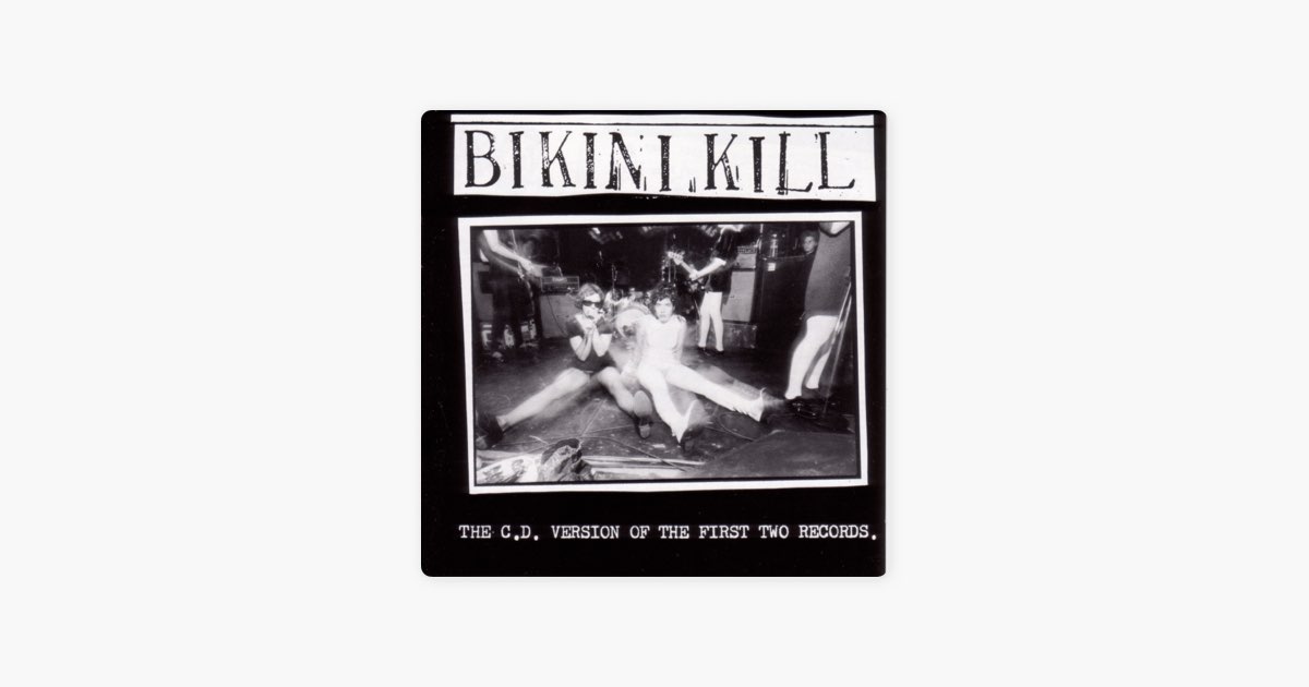 ‎CD/CS Version of the First Two Records - Bikini Kill의 앨범 - Apple Music