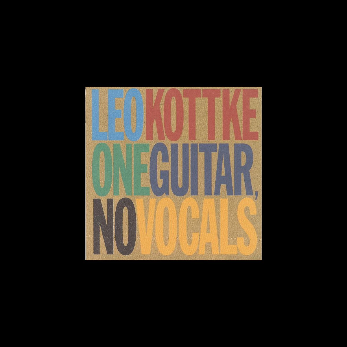 One Guitar, No Vocals” álbum de Leo Kottke en Apple Music