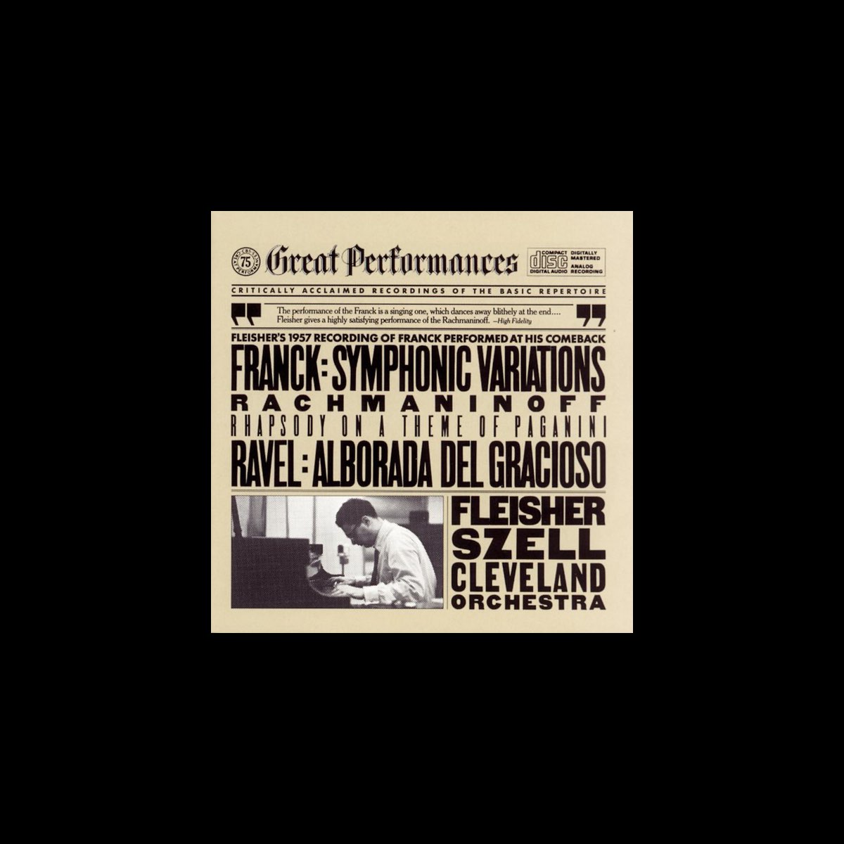 Rachmaninov: Rhapsody - Franck: Symphonic Variations - Ravel: Alborada ...