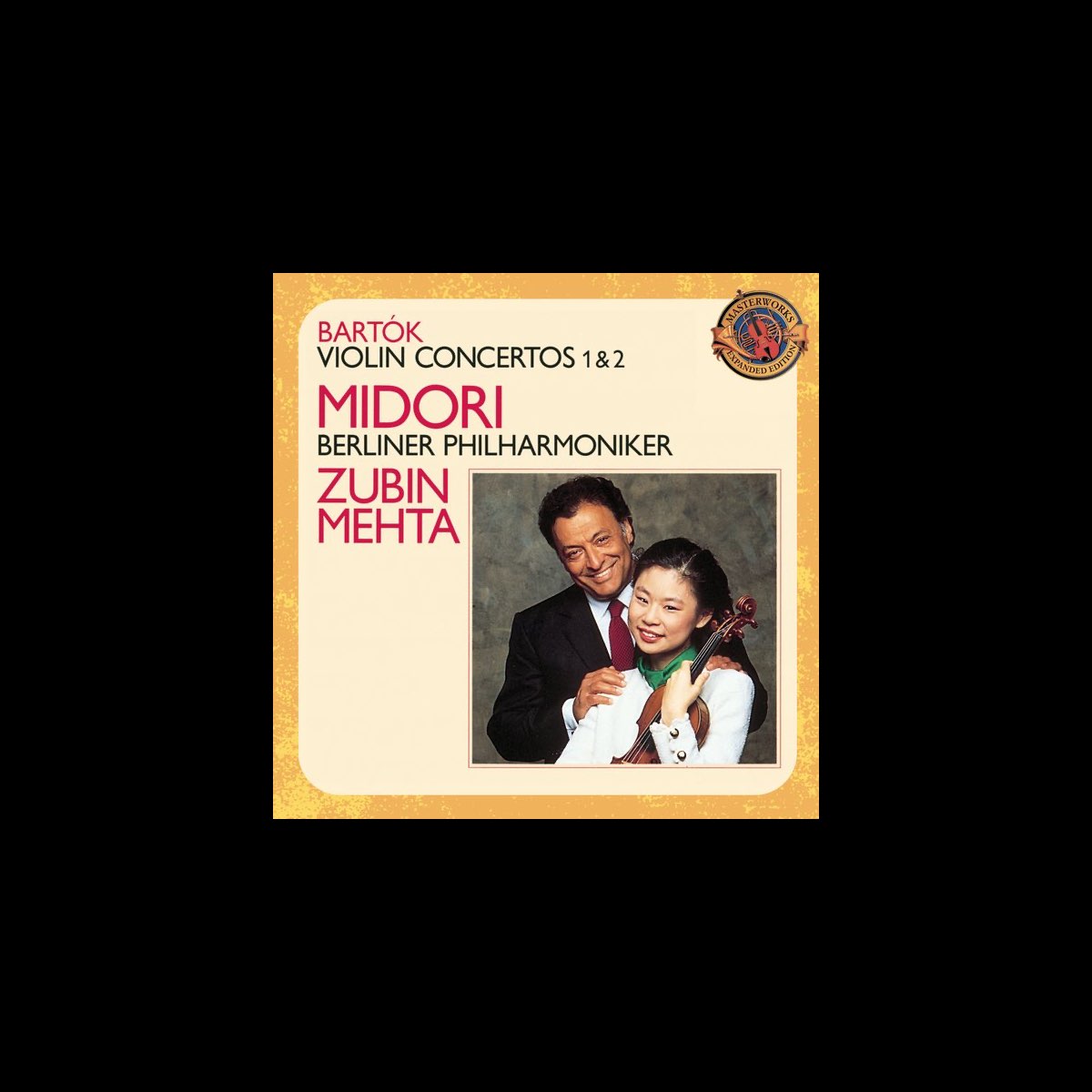 ‎Bartók: Violin Concertos Nos. 1 & 2 by Berlin Philharmonic, Midori ...