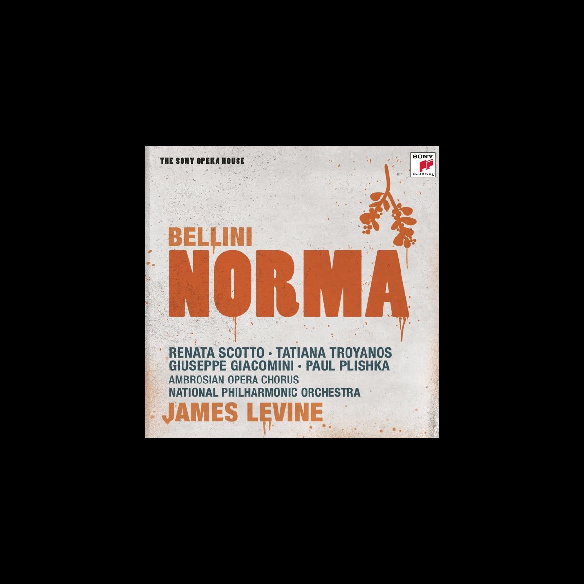 ‎Bellini: Norma - Album by James Levine, National Philharmonic ...