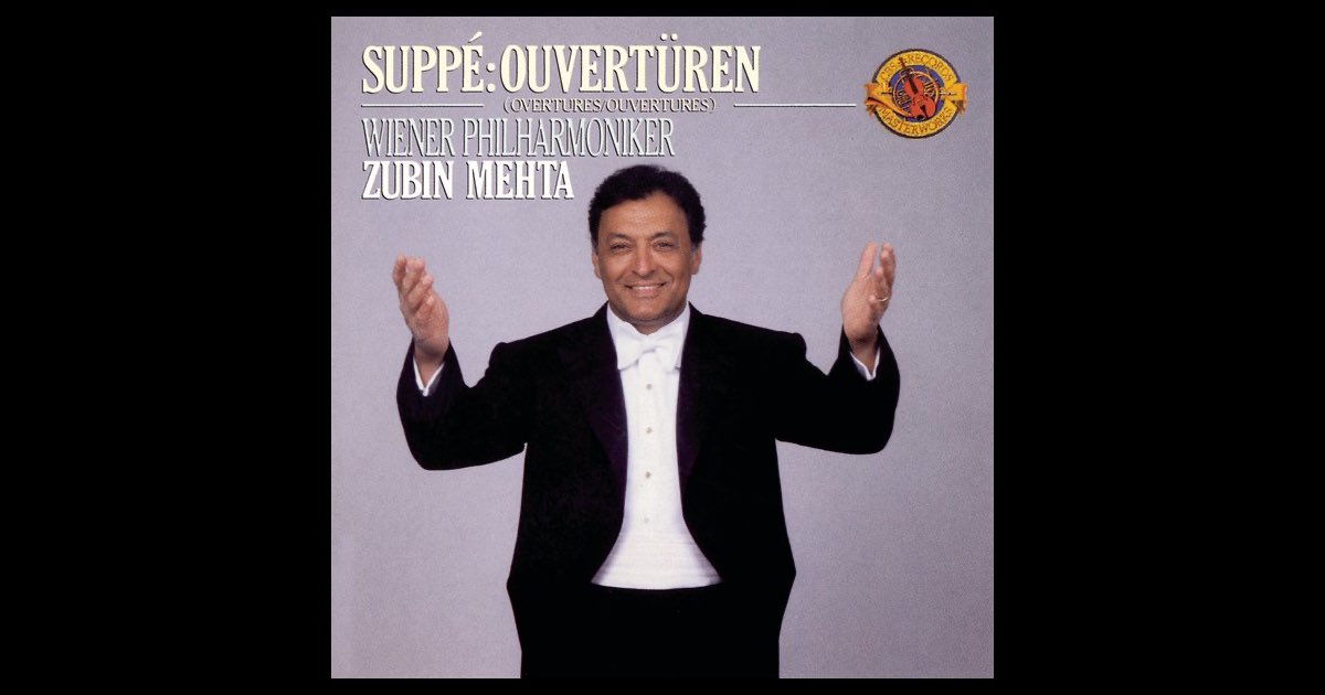 ‎Suppé: Overtures - Album by Zubin Mehta & Vienna Philharmonic - Apple ...