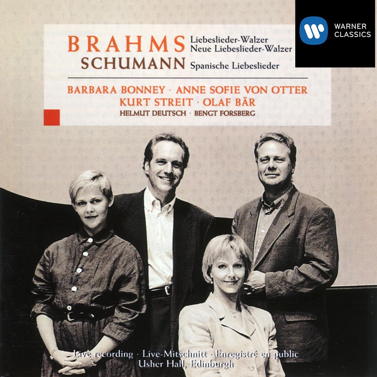 ‎Brahms, Schumann: Lieder by Anne Sofie von Otter, Bengt Forsberg ...