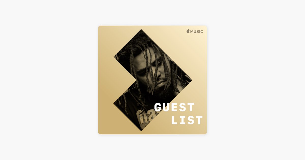 ‎Guest List: J. Cole - Playlist - Apple Music