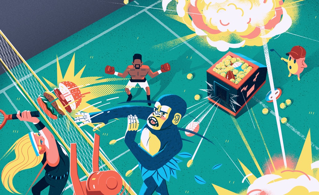 ‎5 Weirdly Fun Sports Games : App Store Story