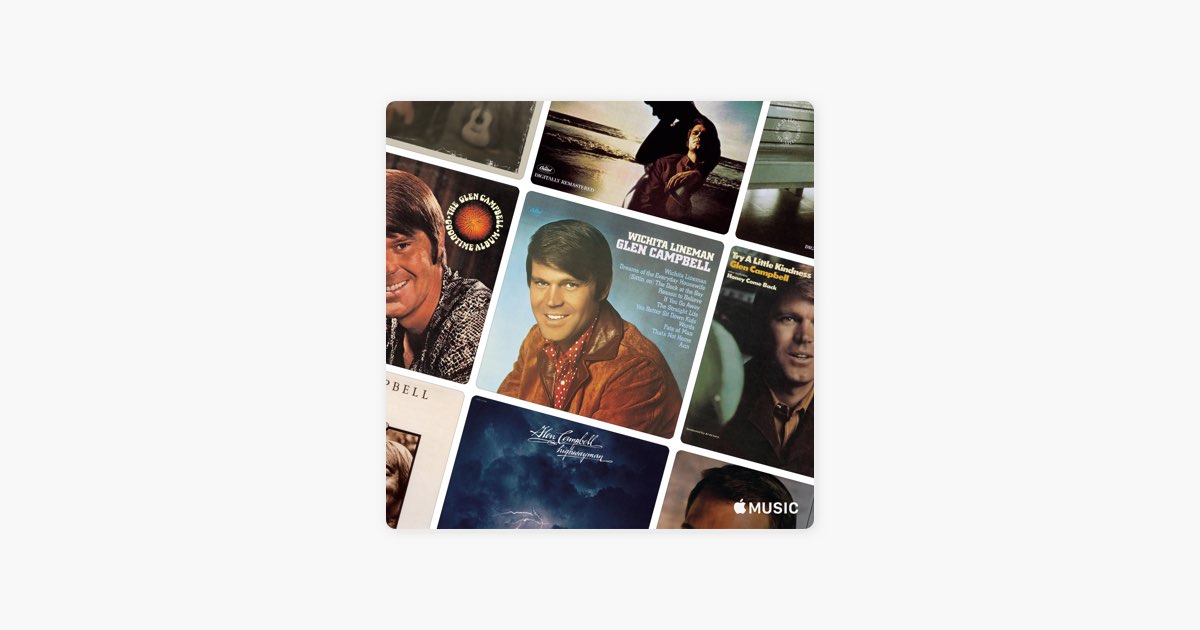 ‎Glen Campbell Sings Jimmy Webb - Playlist - Apple Music