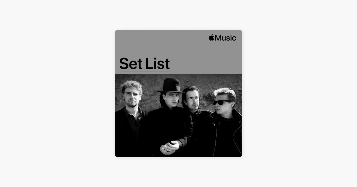 ‎U2’s The Joshua Tree Tour Set List - Playlist - Apple Music