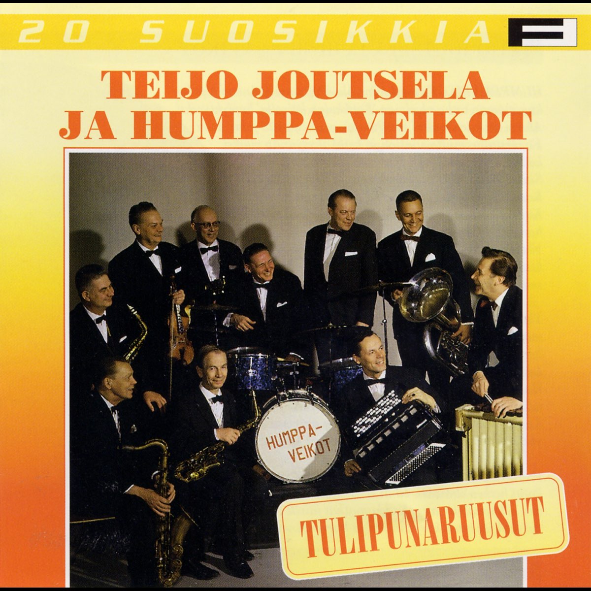 ‎20 Suosikkia: Tulipunaruusut - Album by Teijo Joutsela ja Humppa ...