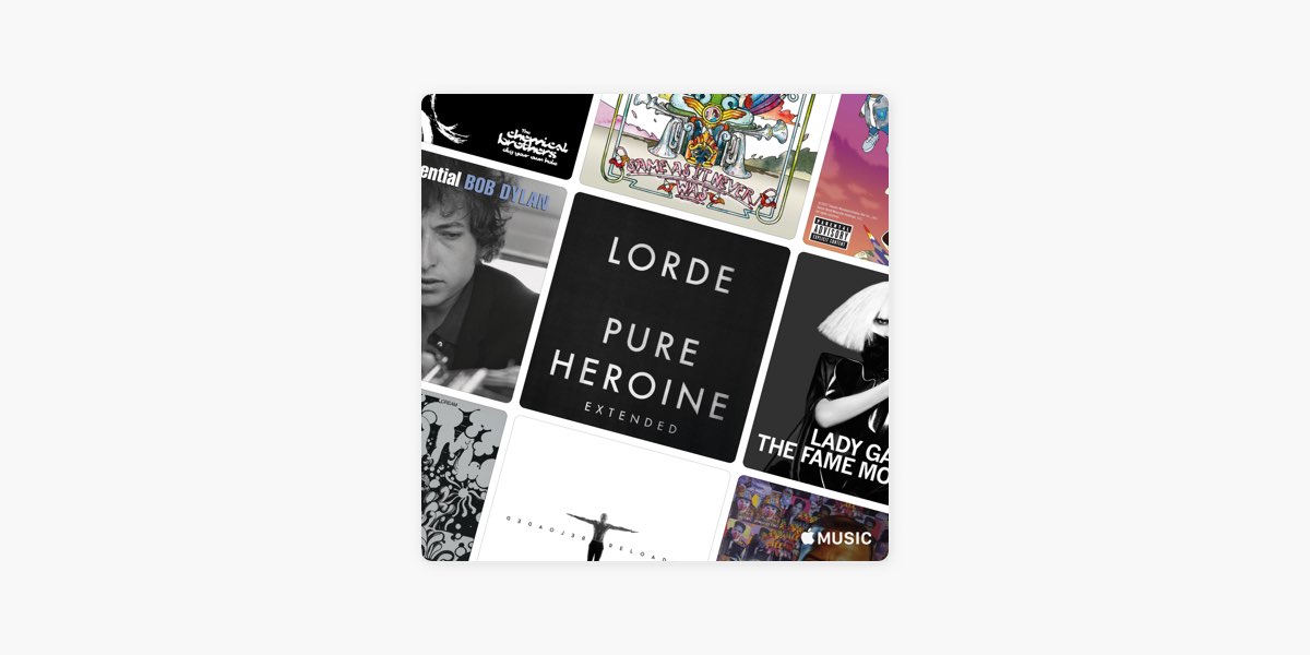 Pure Heroine Extended Album Cover