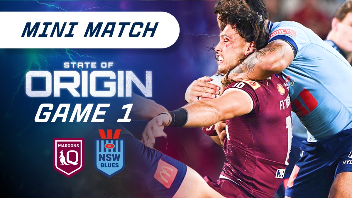 ‎Game 1: QLD v NSW Mini Match – State of Origin (Season 2025, Episode 2 ...