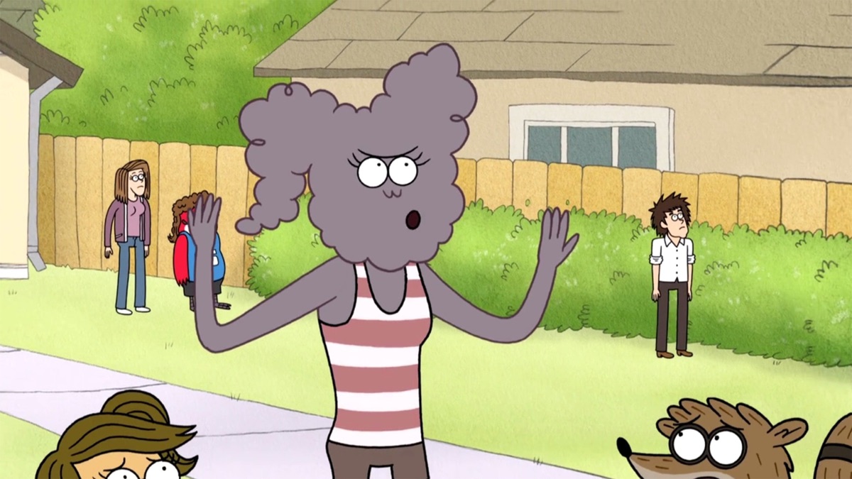 Regular Show Cj Angry