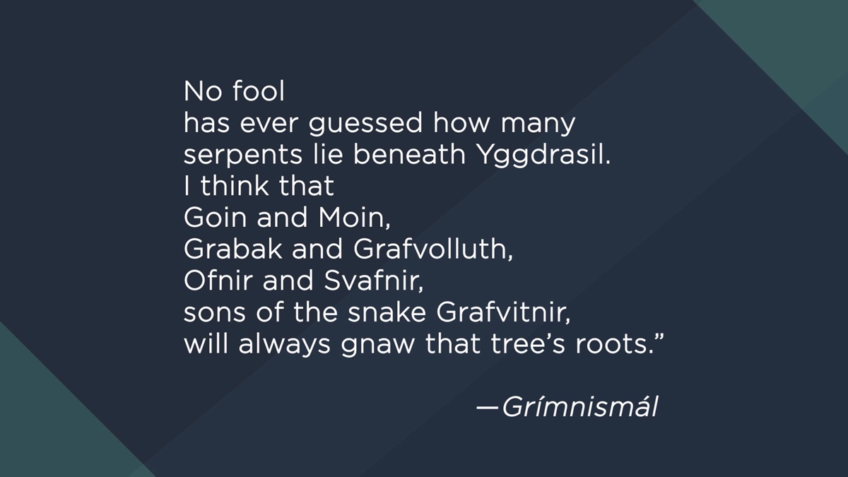 First Humans, the Nine Realms, and Yggdrasil - Norse Mythology (Season ...