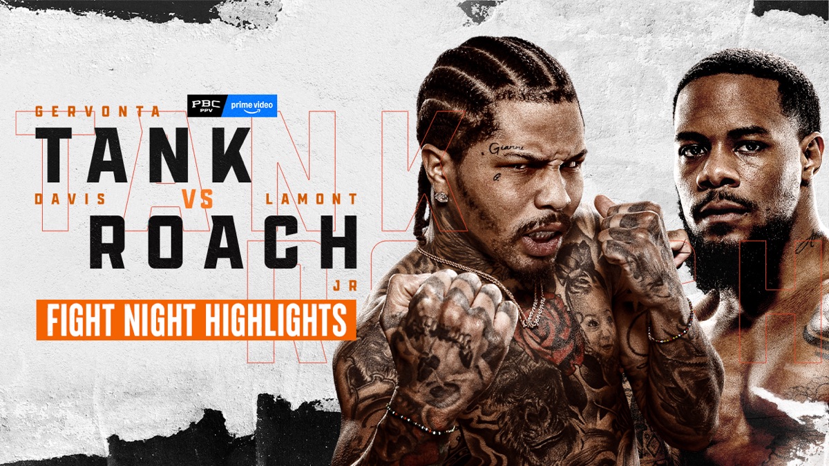 Tank Davis vs. Lamont Roach Fight Highlights - PBC Event Highlights ...