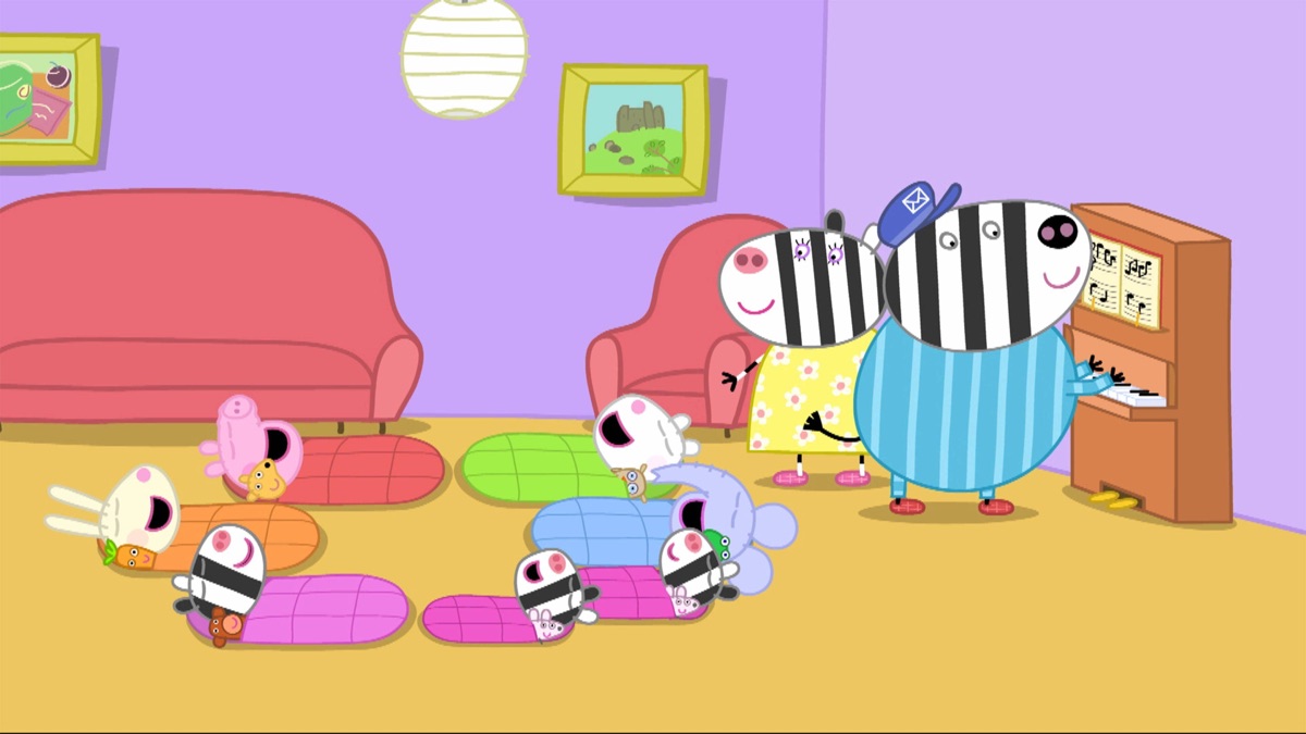 ‎The Sleepover / Cold Winters Day - Peppa Pig (Series 2, Episode 126 ...
