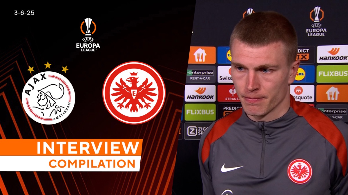 Interview Compilation: Ajax vs. Eintracht Frankfurt - Apple TV