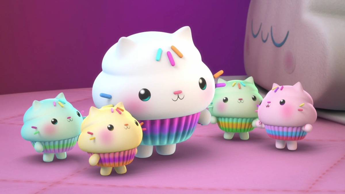 Cakey's Cupcake Cousins - Gabby's Dollhouse (Season 4, Episode 1 ...
