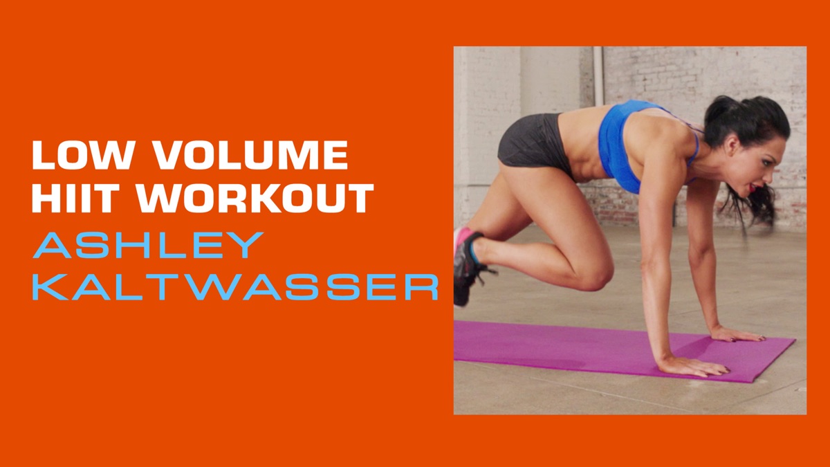 Low Volume HIIT Workout: Ashley Kaltwasser - Apple TV