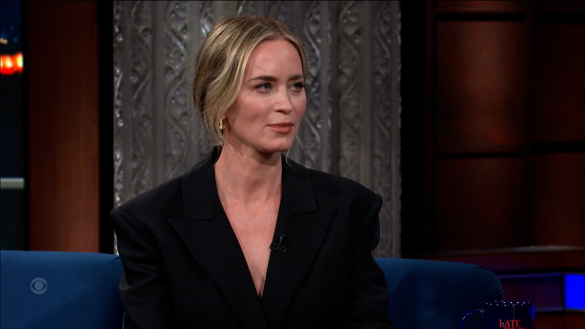 Emily Blunt; Colman Domingo; John Scofield - The Late Show With Stephen ...