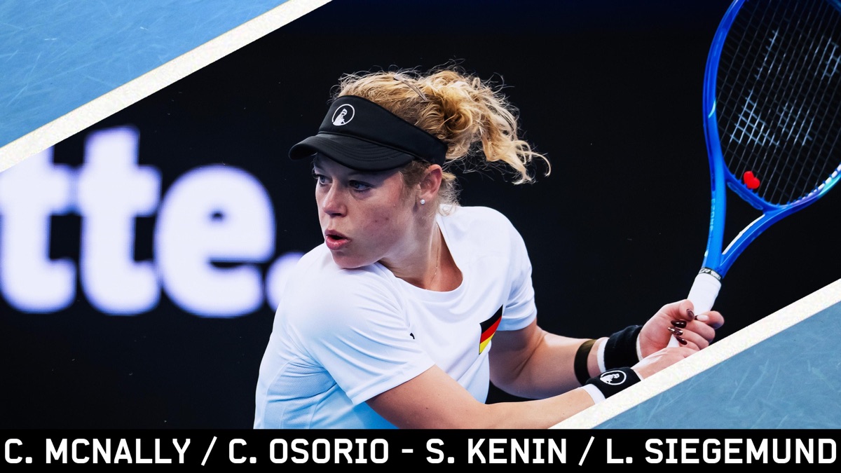 ‎C. McNally / C. Osorio - S. Kenin / L. Siegemund - Apple TV