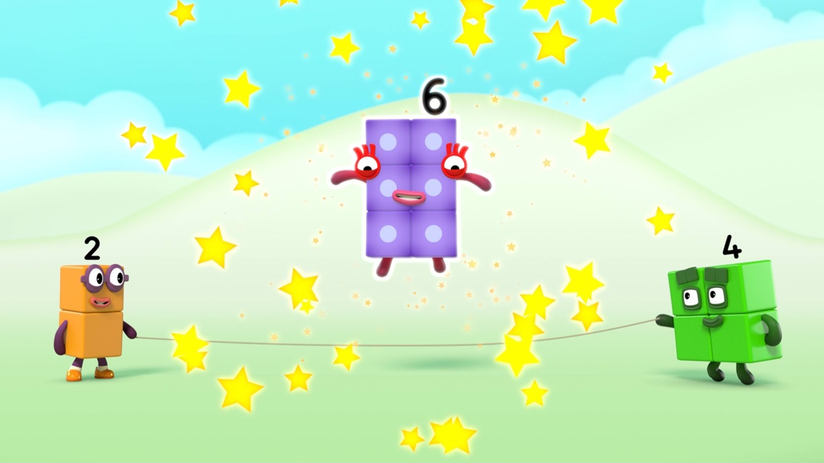 Now We Are Six to Ten - Numberblocks (Series 3, Episode 6) - Apple TV (NO)