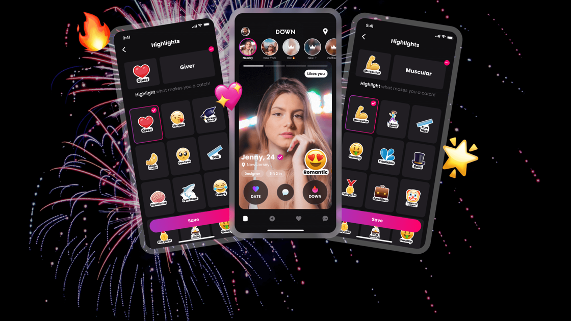 【DOWN Hookup & Date: Dating App】-App Store下载分析-点点数据