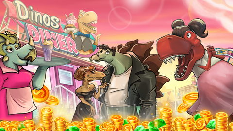 Dinos Diner - App Store Premiere by Slot.com | AppsHunter