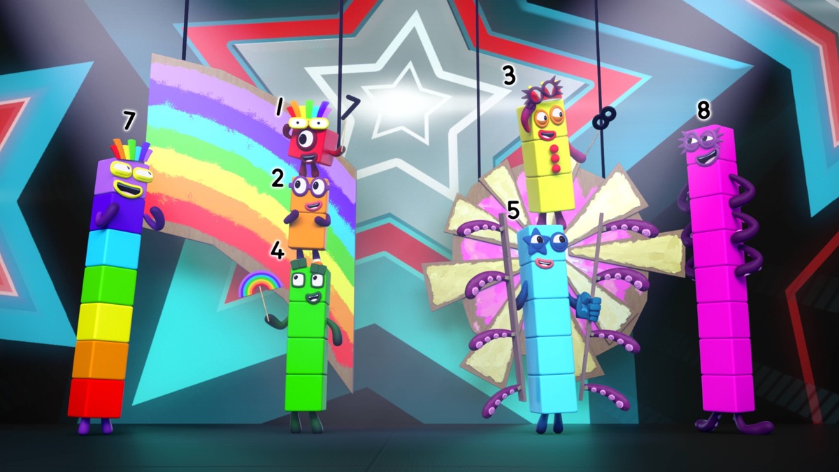 Fifteen's Minute of Fame - Numberblocks (Series 4, Episode 1) - Apple ...