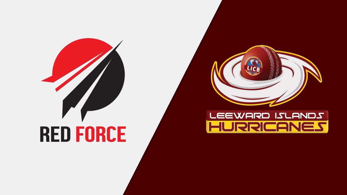 Trinidad & Tobago Red Force vs. Leeward Islands Hurricanes - Super50 ...