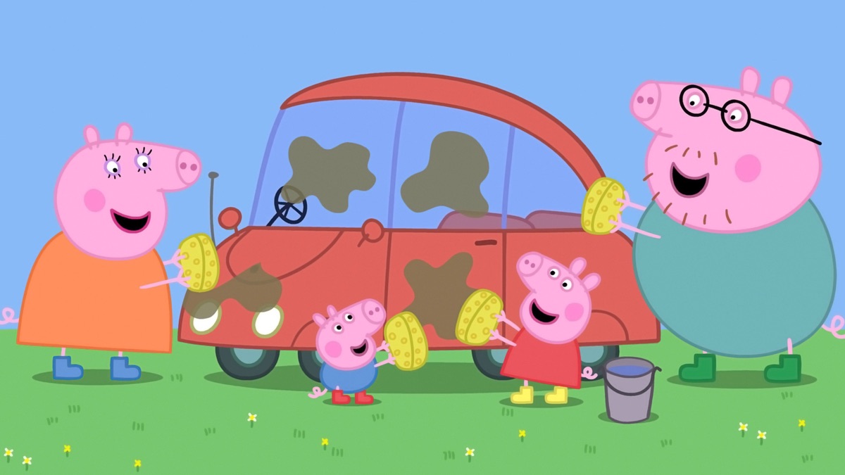 Cleaning the Car - Peppa Pig (Series 1, Episode 533) - Apple TV (UK)