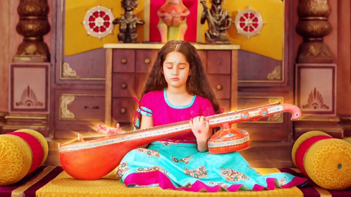 Vaishnavi Plays the Veena - Jag Jaanani Maa Vaishnodevi (Season 1 ...