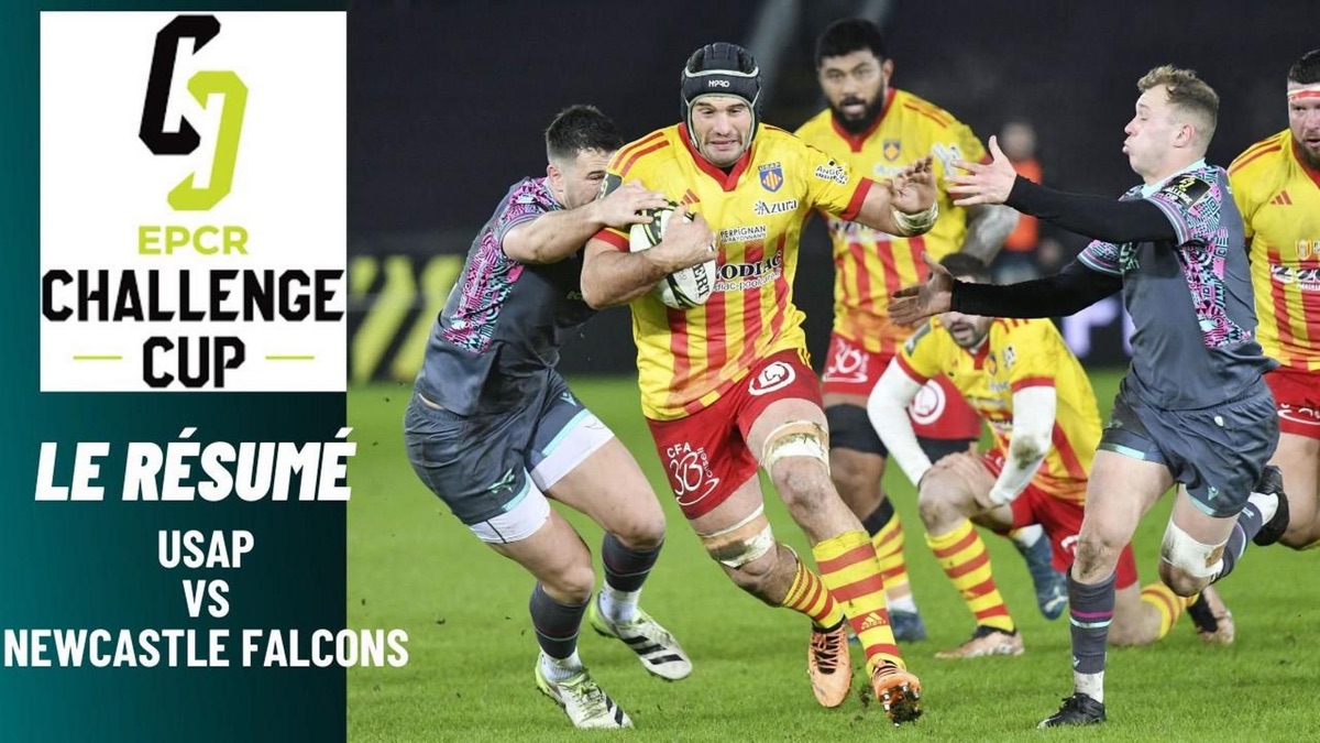 le résumé de USAP vs Newcastle Falcons - Apple TV (FR)