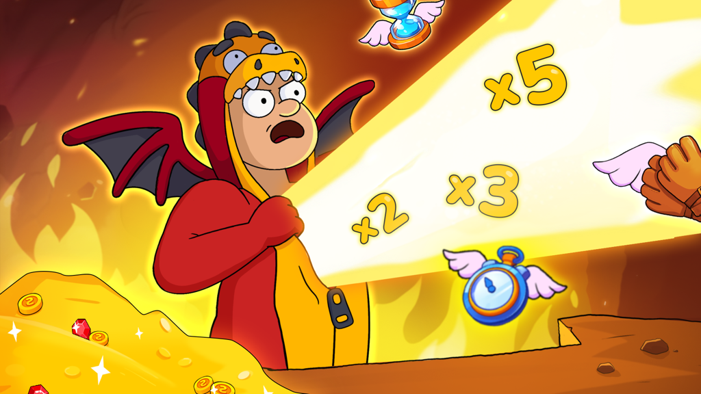 Dragon power for boost mining - App Store Major Update by Mining Empire ...