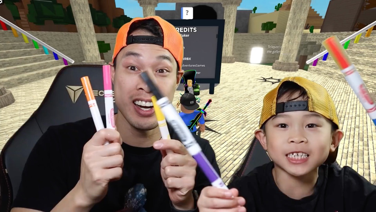 Kaven Explores Roblox Candyland in Find the Markers! - Kaven Adventures ...