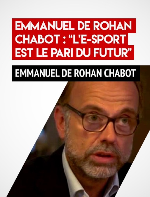Emmanuel de Rohan-Chabot : «L’E-sport est le pari du futur» - Apple TV (FR)