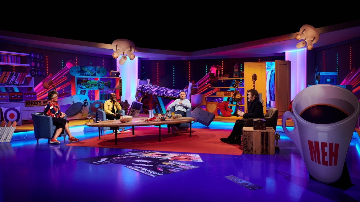 Prue Leith, Chris McAusland, Mevin Odoom - Rhod Gilbert's Growing Pains ...