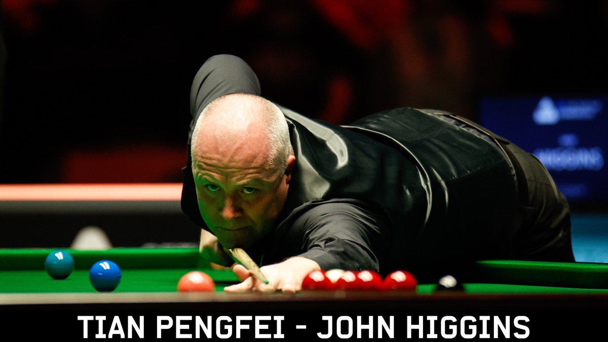 Tian Pengfei - John Higgins - Apple TV (UK)