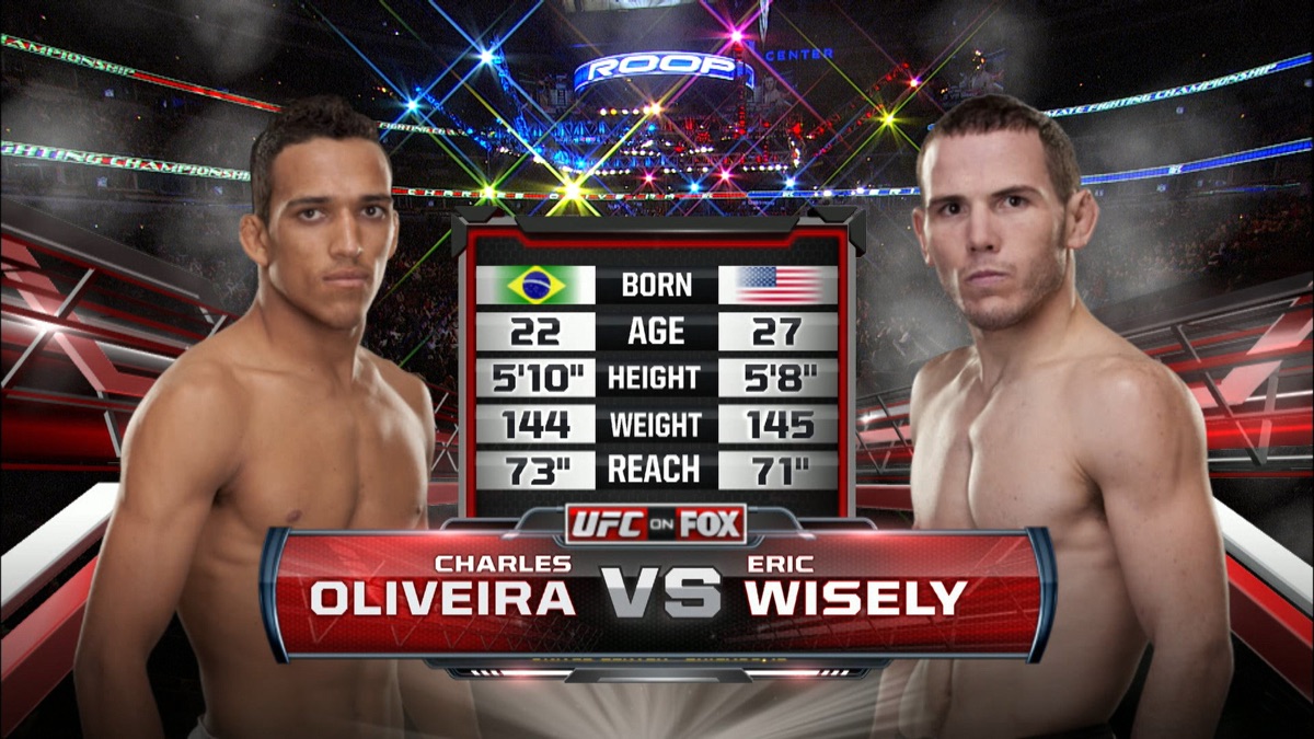 ‎Charles Oliveira vs. Eric Wisely - UFC Fight Night (Temporada 2012 ...