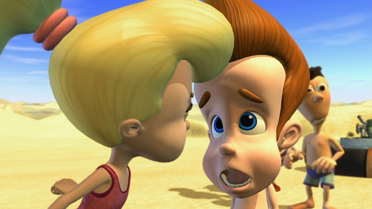 Jimmy Neutron And Cindy Vortex Kiss