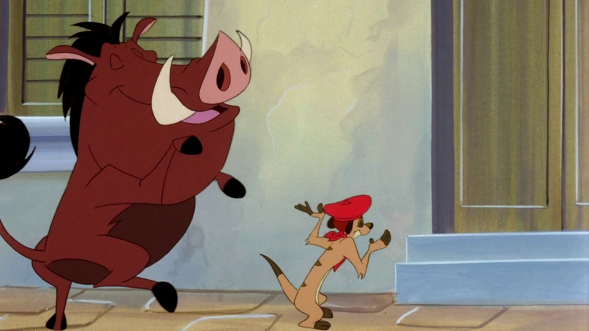 The Lion King's Timon & Pumbaa The Running of the Bullies / Special ...
