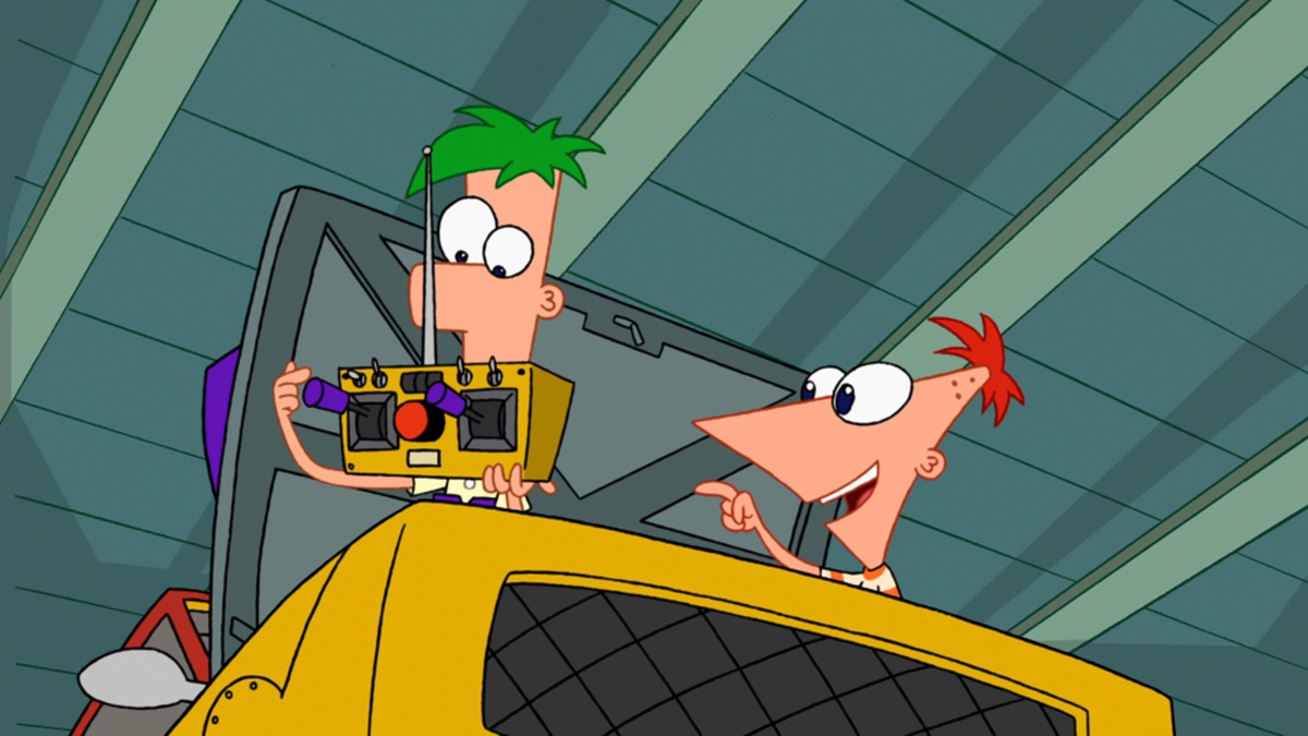 The Fast and the Phineas / Lawn Gnome Beach Party of Terror! - Phineas ...