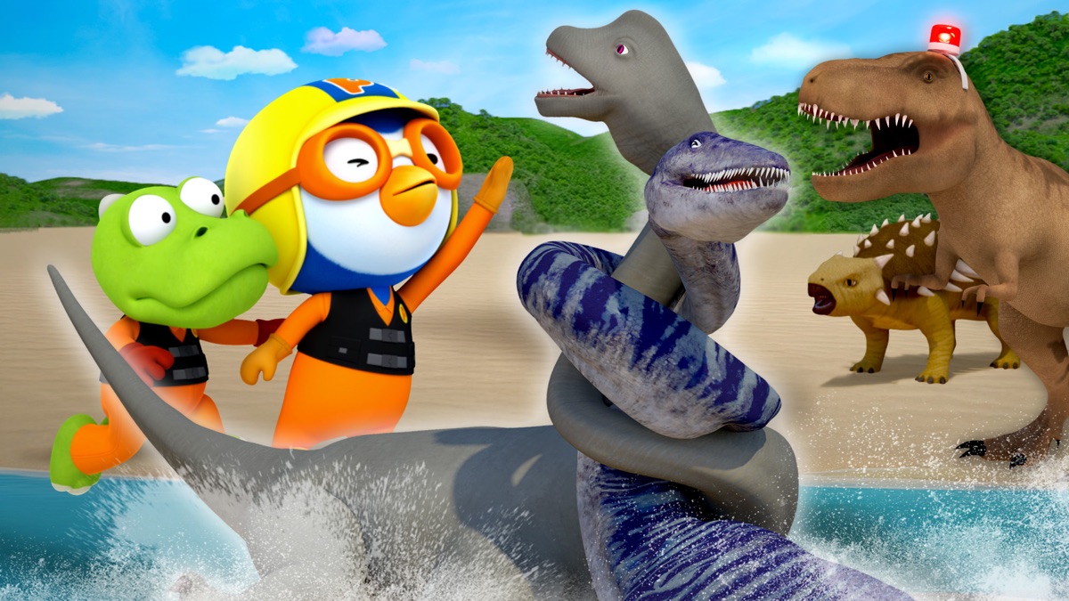 ‎1. The Long-Necked Dinosaur Rescue Mission - Pororo Dinosaur Rescue ...