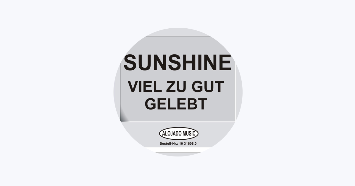 ‎Sunshine - Apple Music