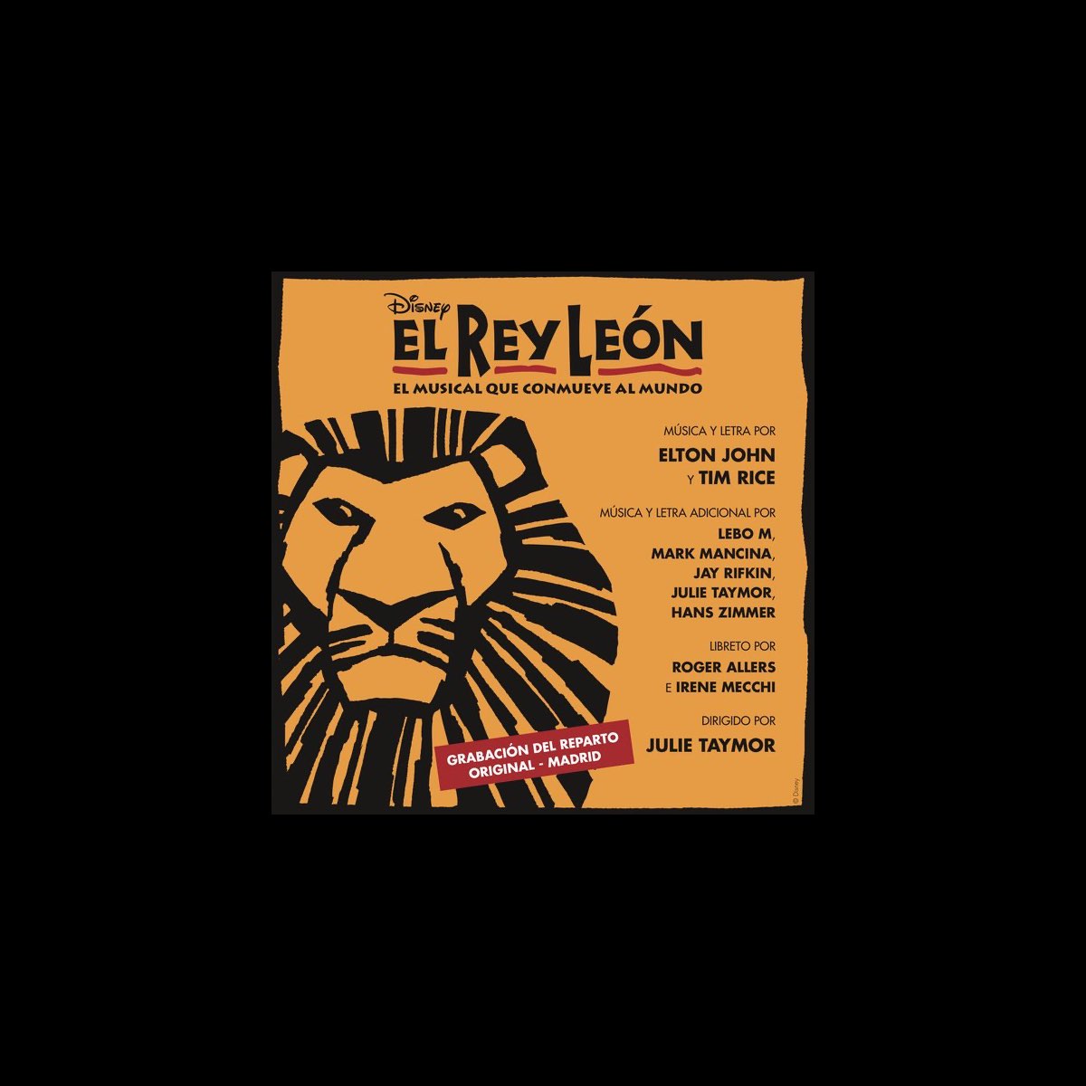 ‎El Rey León - El Musical Que Conmueve al Mundo - Álbum de El Rey León ...