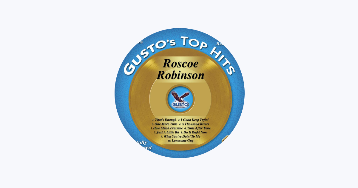 ‎Roscoe Robinson - Apple Music