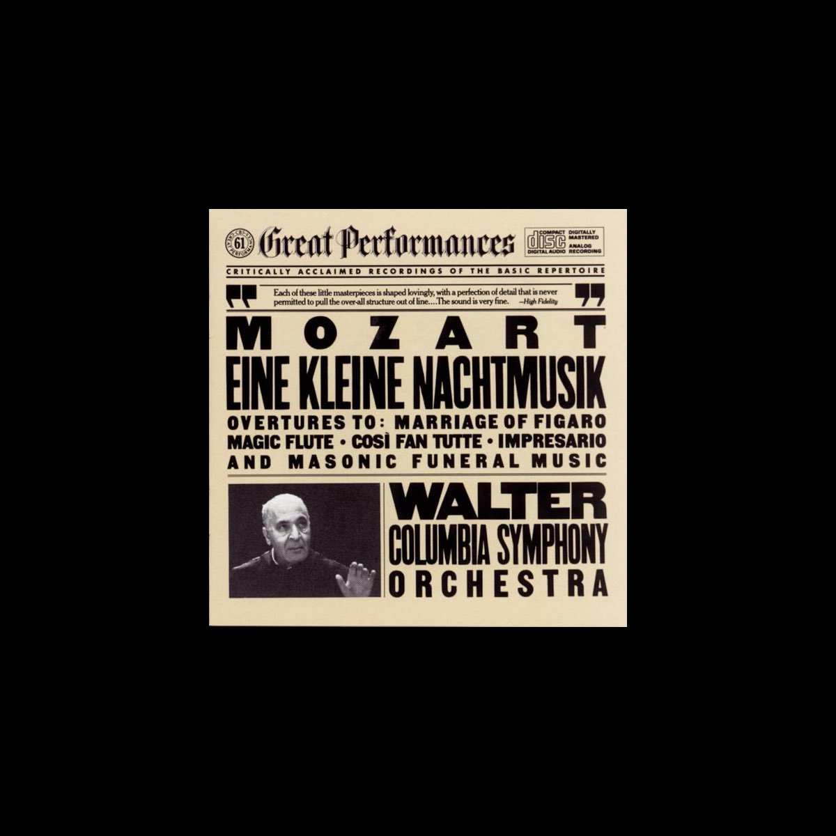 ‎Bruno Walter & Columbia Symphony Orchestra在 Apple Music 上的《Mozart ...