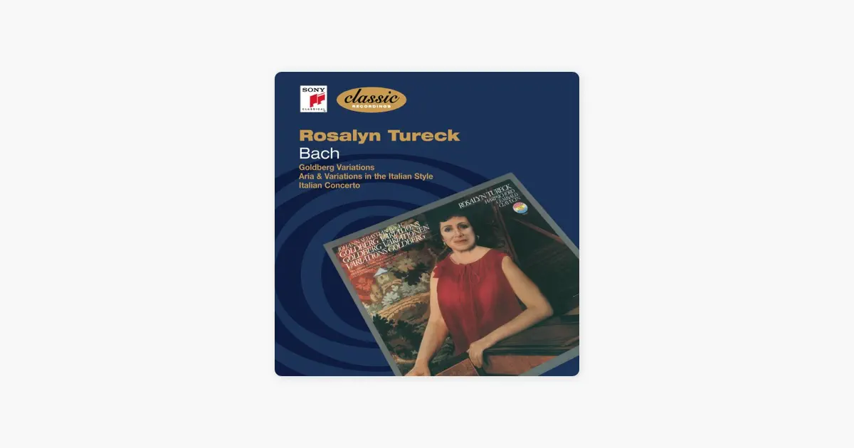‎ロザリン・テューレックのRosalyn Tureck - Bach - Goldberg Variations, BWV 988 ...