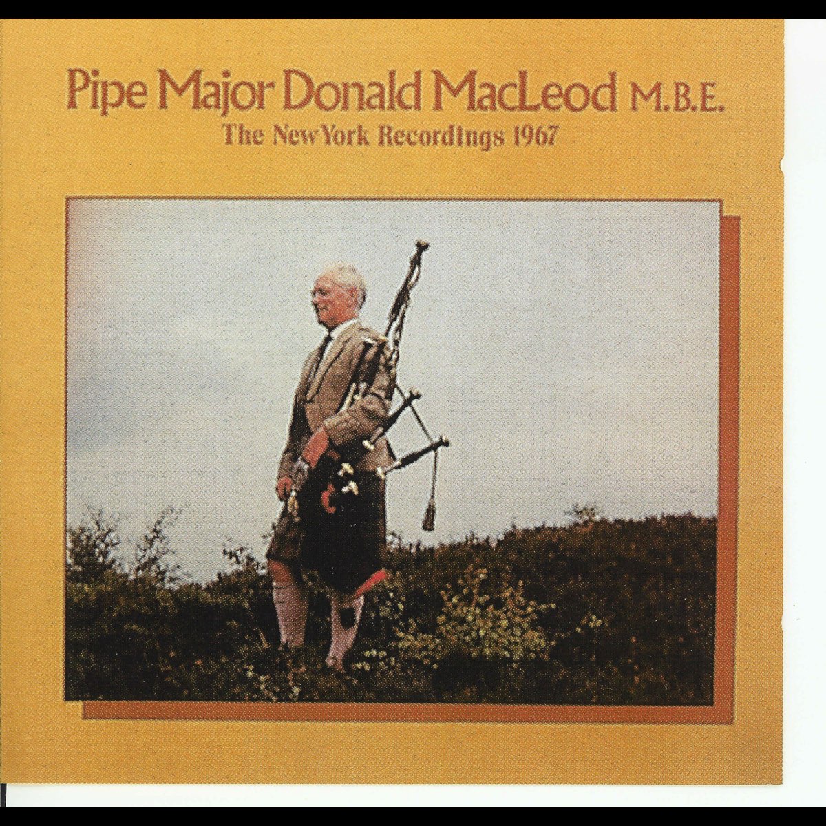 ‎The New York Recordings 1967 - Album by Pipe Major Donald MacLeod ...